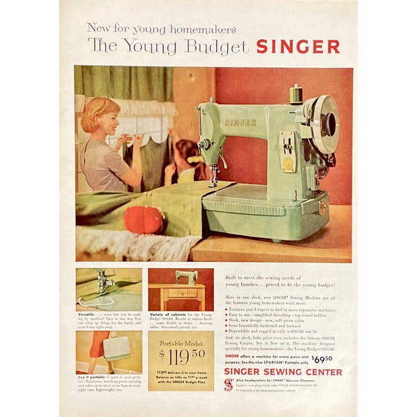 Sewing Machine Ads - Etsy