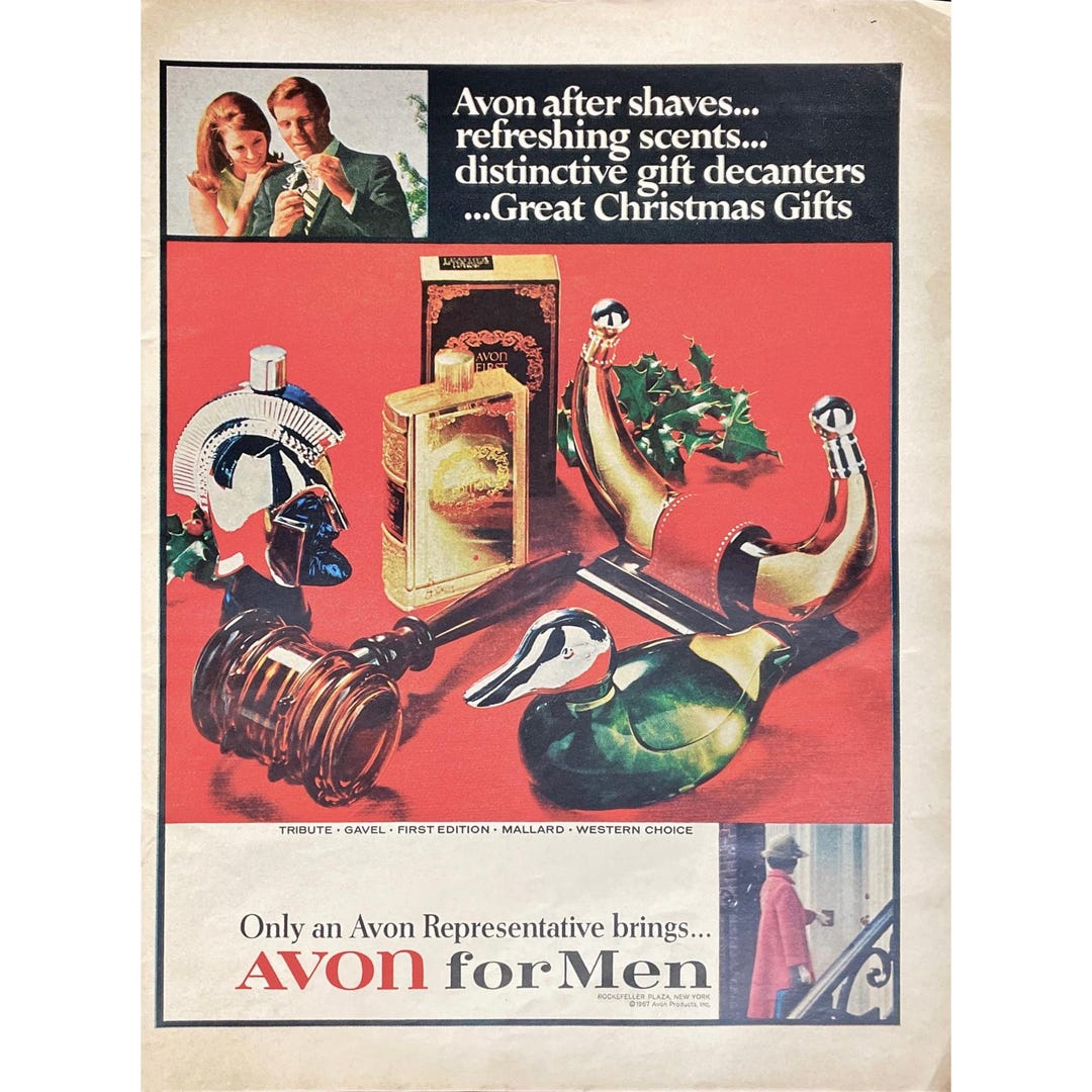 Avon for Men Vintage Print Ad 1967 Men's Cologne Memorabilia Avon After ...