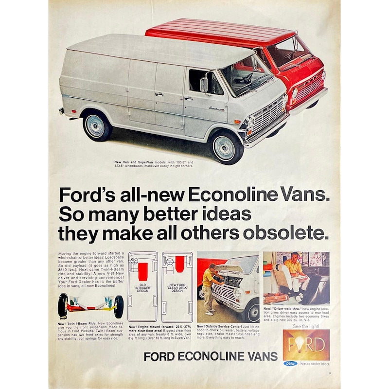 Ford Econoline Van - Etsy
