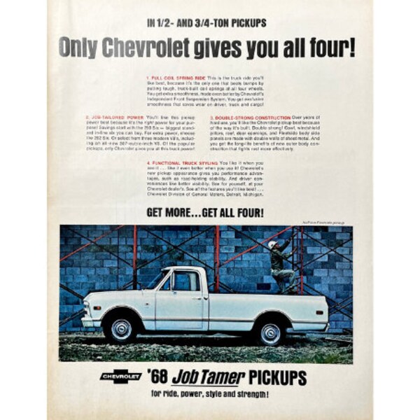 Vintage Auto Ads - Etsy