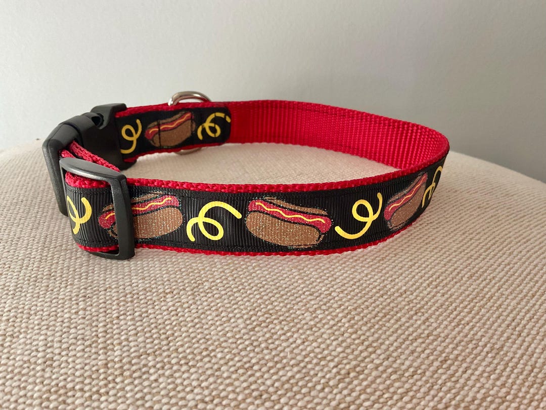 Hot Dog Dog Collar - Etsy