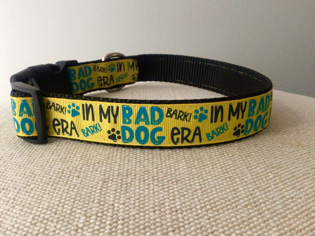 In My Bad Dog Era Dog Collar - Etsy