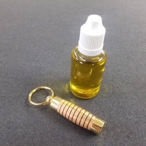 LDS Oil Vial Olive Wood olivewood From the Holy Land for | Etsy