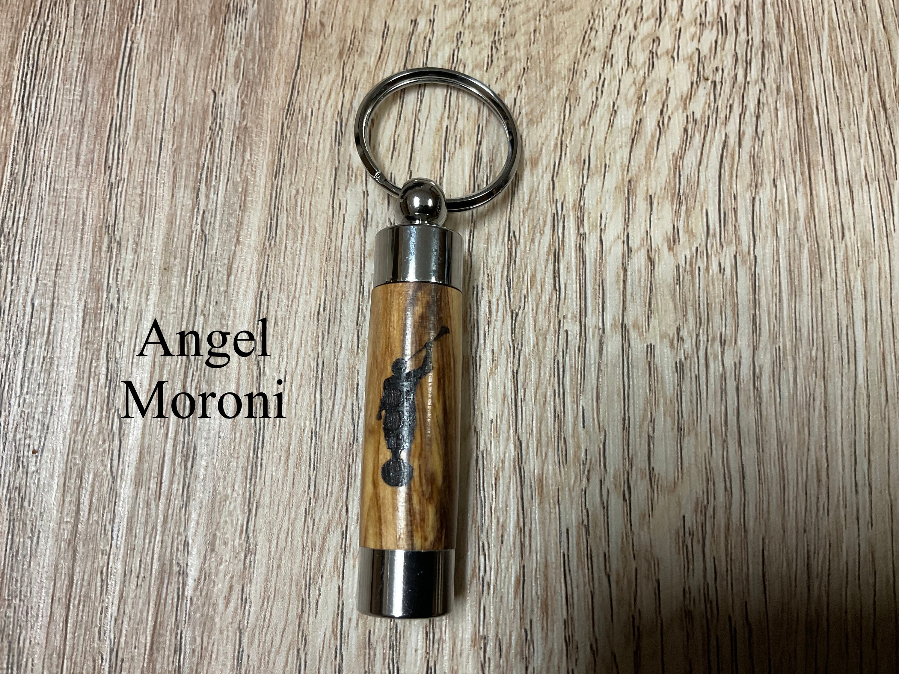 LDS Oil Vial - Olive Wood From the Holy Land W/ Free Engraving - for ...