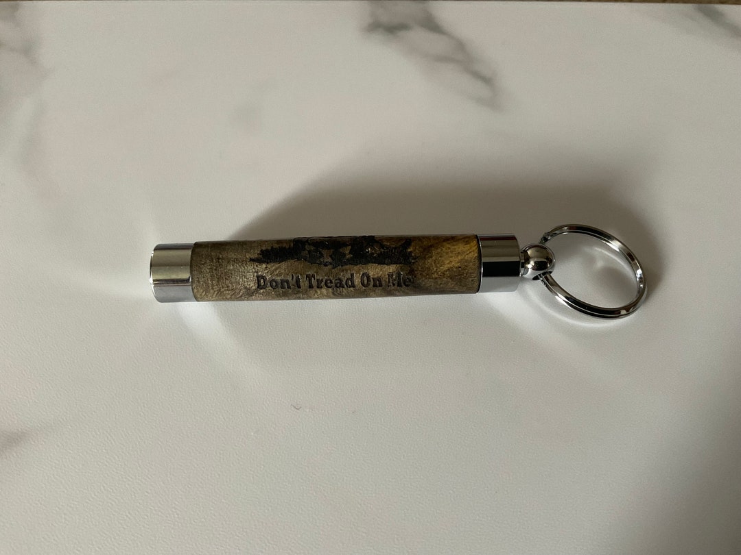 Don't Tread on Me Toothpick Holder, Key Ring, Keychain, Handmade ...