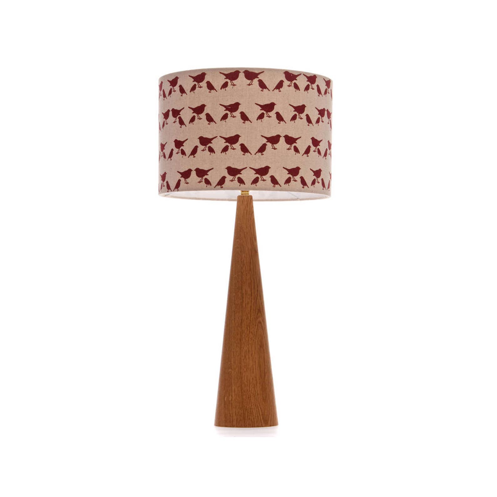 Oak Wood Table Lamp Cone Shape 61cm - Etsy Hong Kong