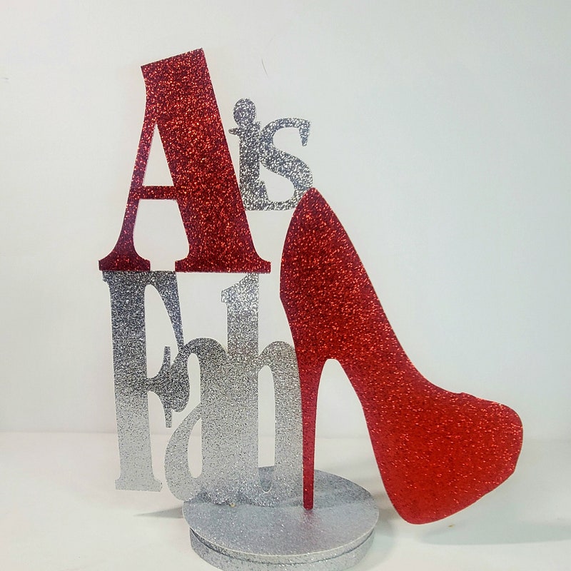 High Heel Cake Topper - Etsy