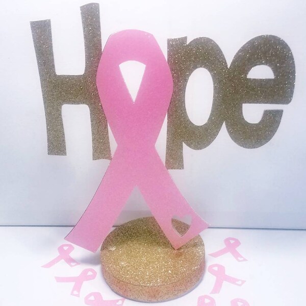 Breast Cancer Centerpieces - Etsy