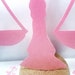 Pink Gold Scales of Justice Legal Centerpiece Law School Graduation ...
