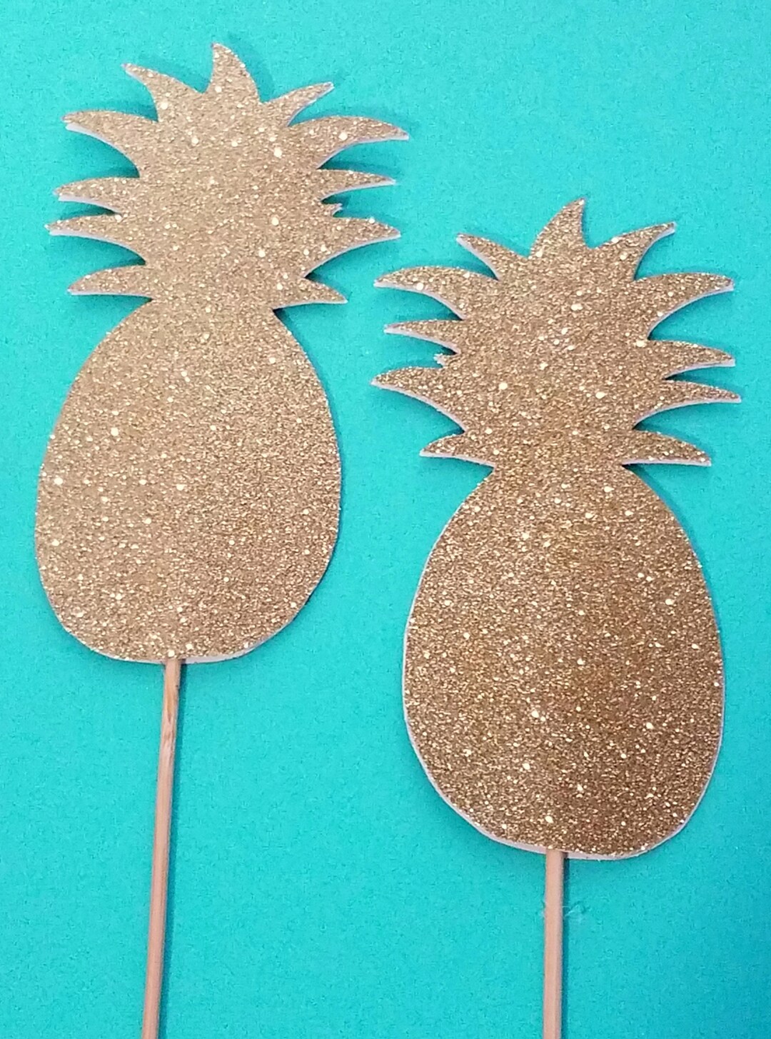 Choose Color! Pineapple Toppers for Centerpiece Decorations Luau Aloha ...