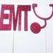 EMT and Stethoscope Medical Centerpiece Toppers Birthday Party Favors ...