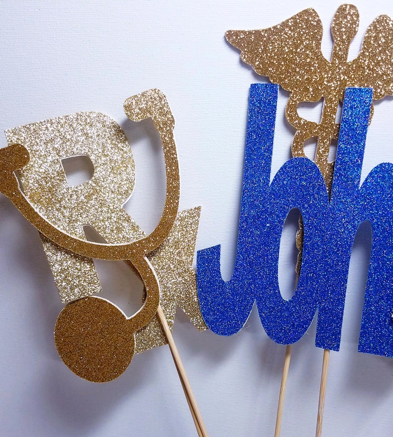 EMT and Stethoscope Medical Centerpiece Toppers Birthday Party - Etsy