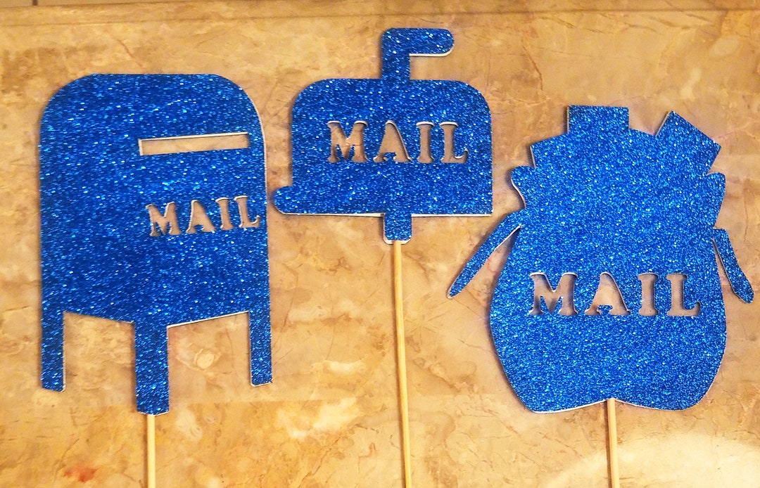 Mailman Mail Postal Service Worker Mailbox Post Office Centerpiece ...