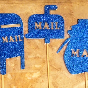 Mailman Mail Postal Service Worker Mailbox Post Office Centerpiece ...