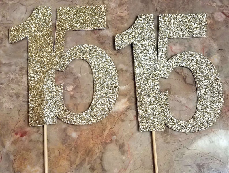 Choose Color Number 15 on Toppers Quinceanera 15th Birthday - Etsy