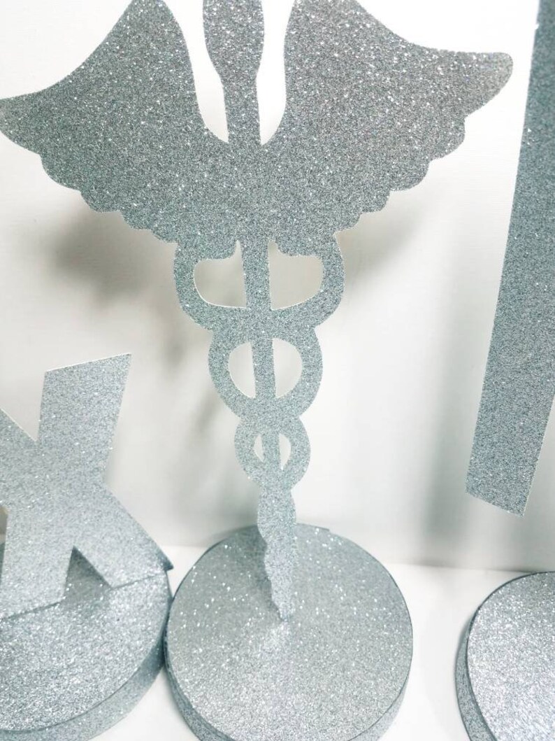 Choose 12 MD Medical Doctor Caduceus Symbol Centerpieces - Etsy