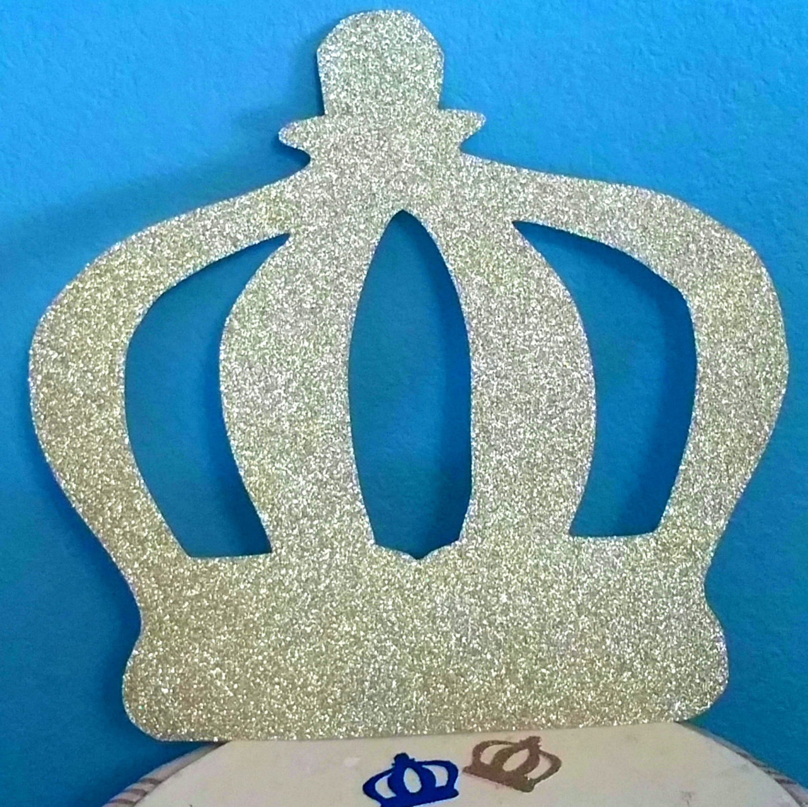 Large Royal Little Prince Princess Crown Die Cut 11.5" Fairy Tale ...