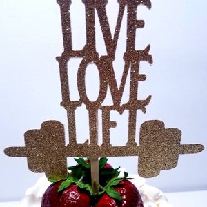 DOUBLE SIDED Live Love Lift Workout Gym Weightlifting Barbell - Etsy