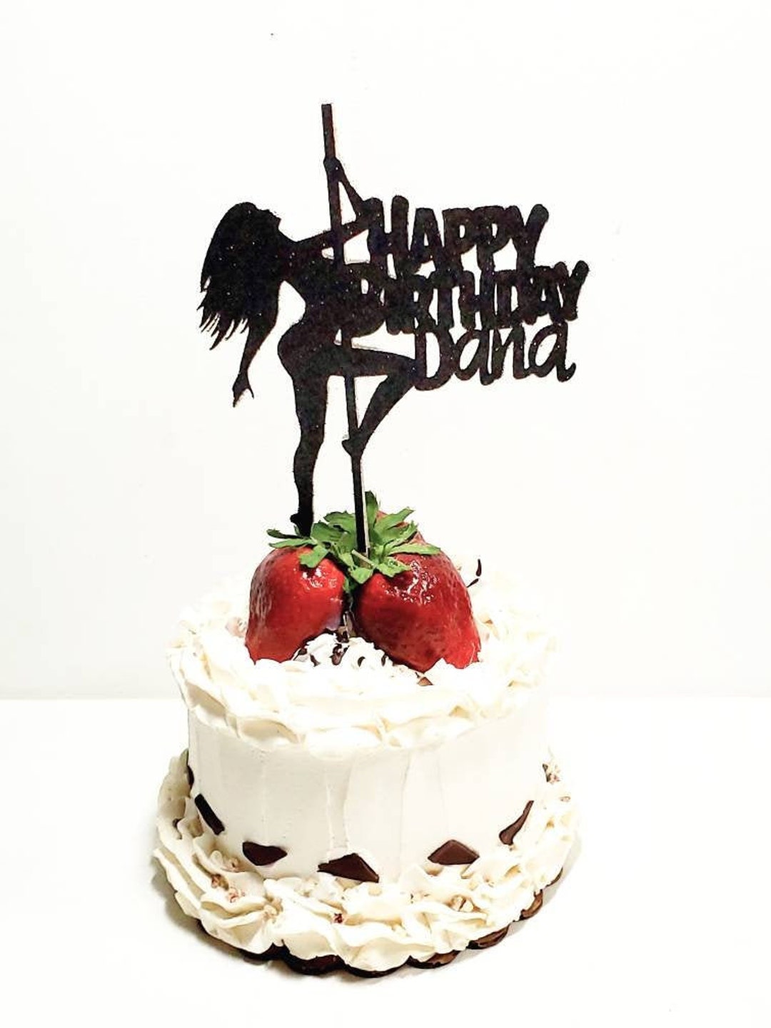 Personalized Name Stripper Pole Dancer Dancing Cake Topper or ...