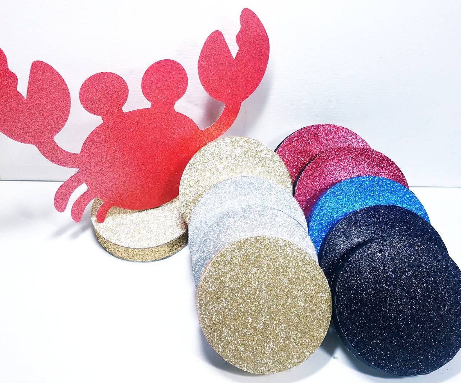 Glitter Ribbon Centerpiece Base Stand Riser 5 Round - Etsy