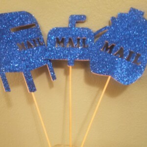 Mailman Mail Postal Service Worker Mailbox Post Office Centerpiece ...