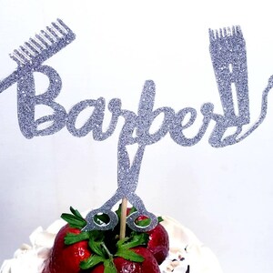 DOUBLE SIDED Hair Barber Centerpiece or Cake Topper Birthday Party ...
