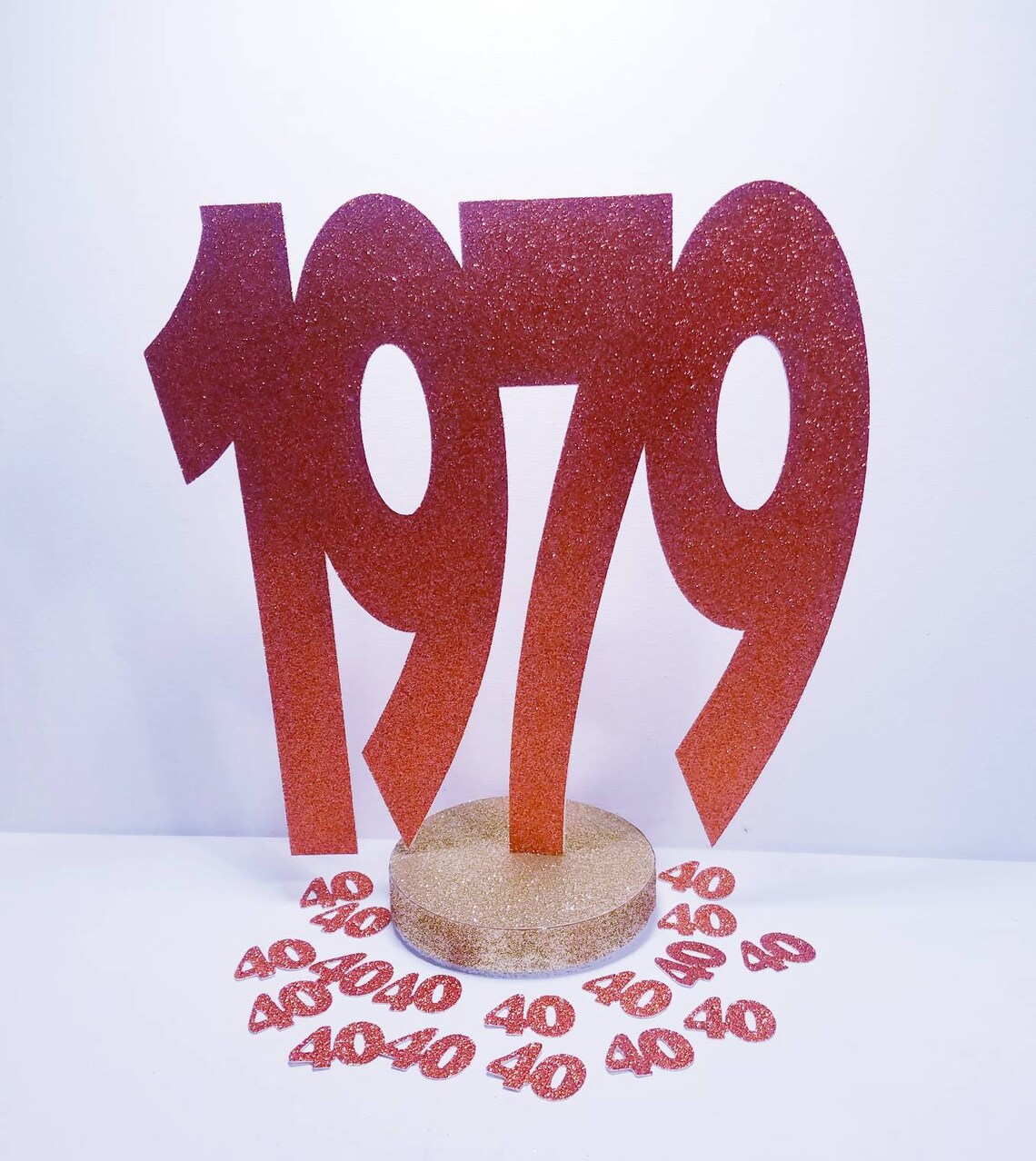 Choose Year Centerpiece for Birthday Party Class Reunion - Etsy