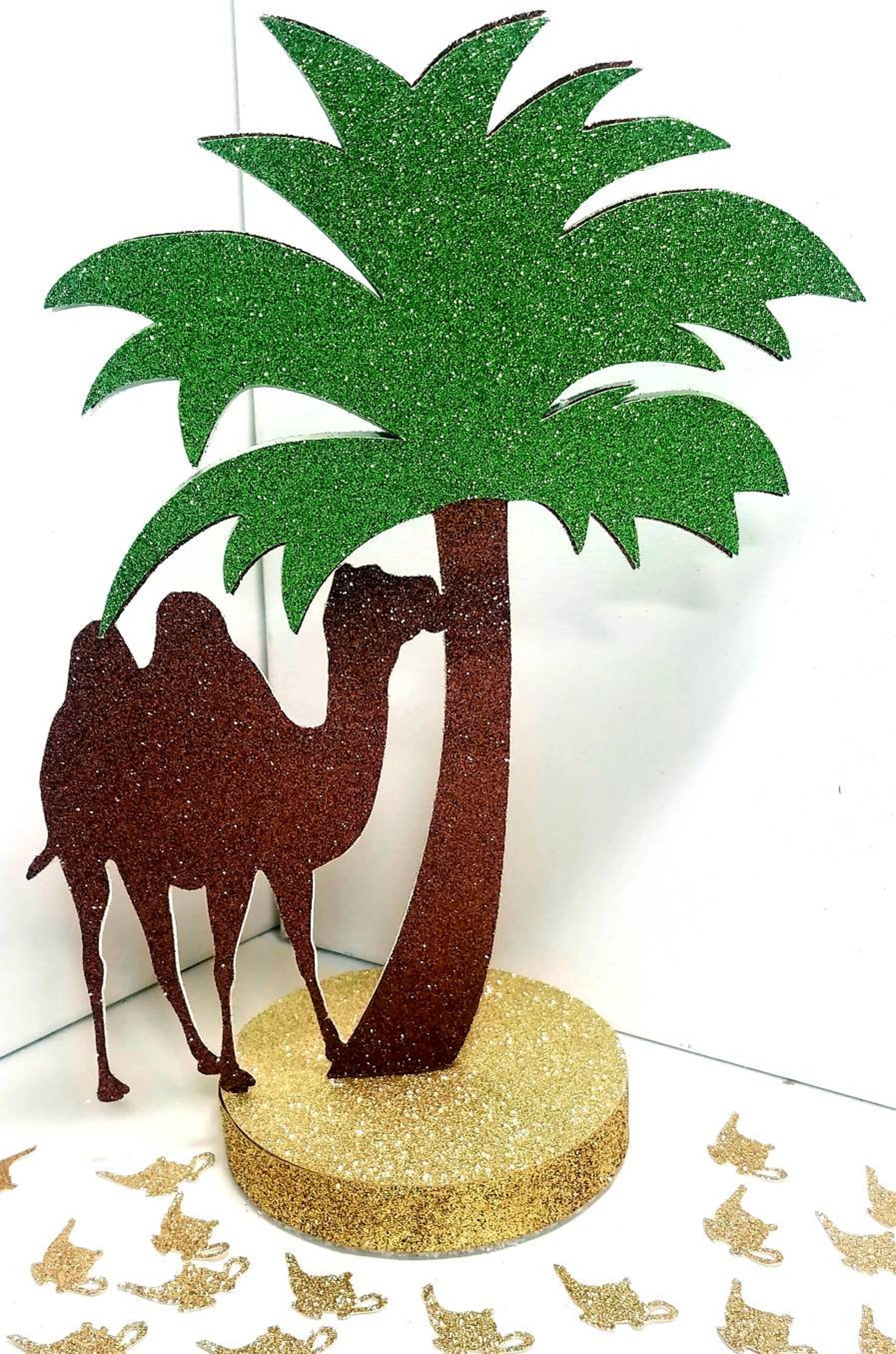 Set of 9 Arabian Nights Belly Dancers Palm Tree Camel Genie | Etsy