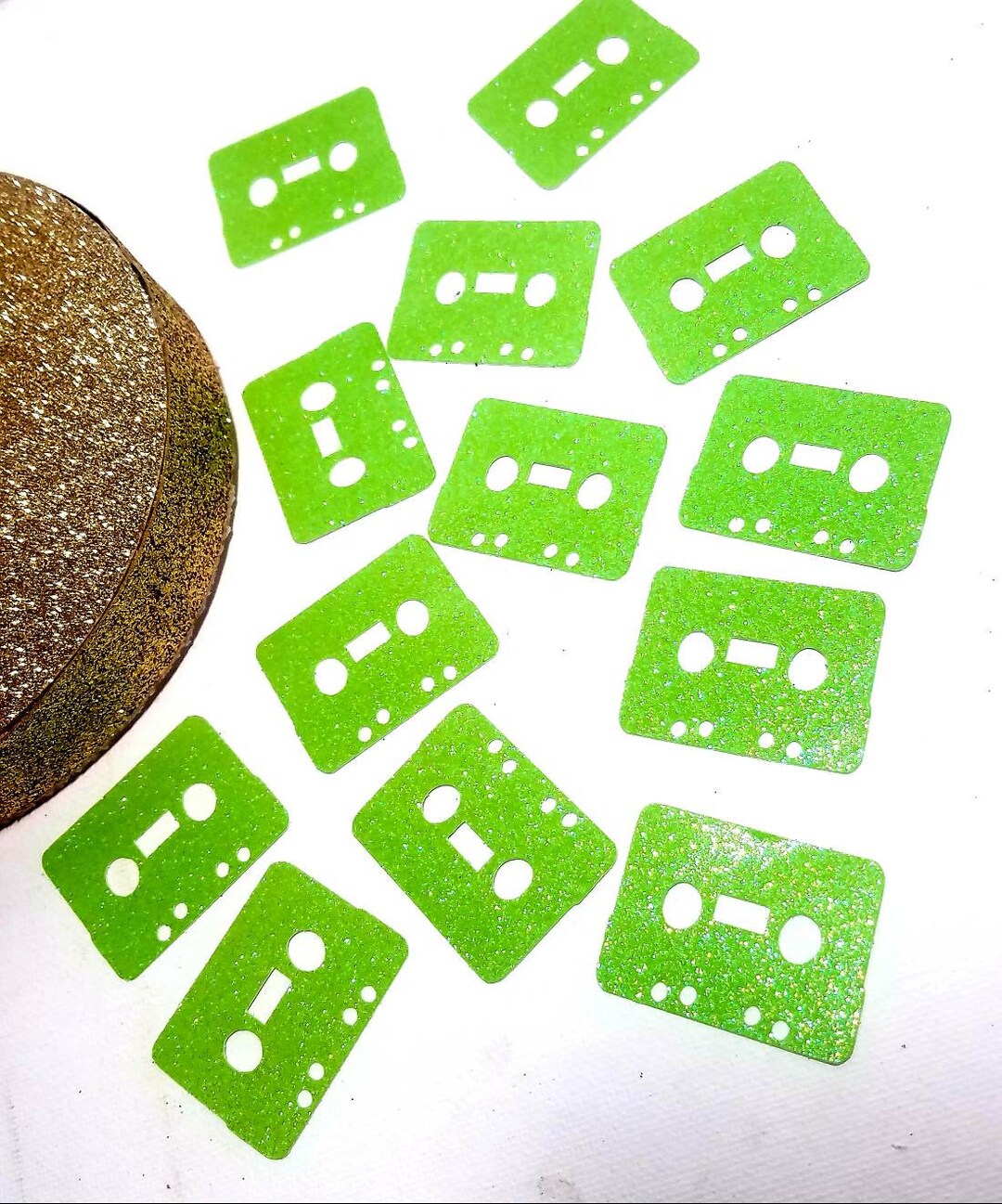 80's Music Cassette Tape Confetti Die Cut for Retro Birthday Party ...