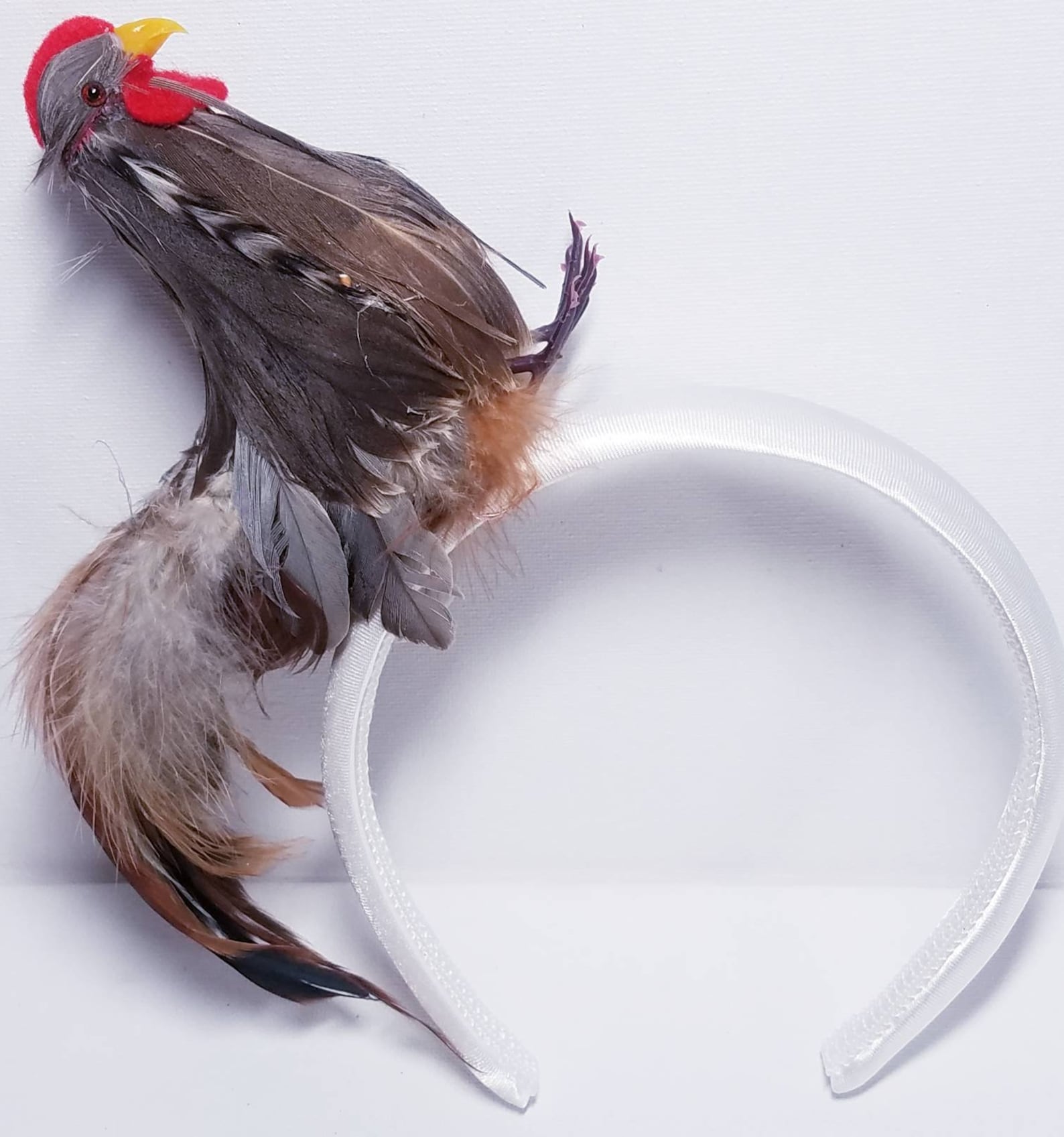 Rooster headband chicken farm one 1 1st birthday party favor | Etsy