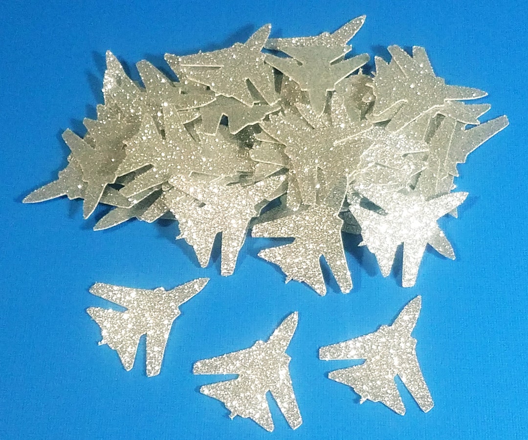 Military Fighter Jet Bombers Confetti Die Cuts Decorations Military ...