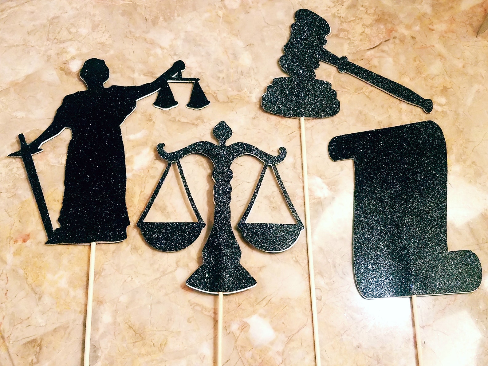 Choose Color Law Justice Court Criminal Lady Justice Scroll - Etsy