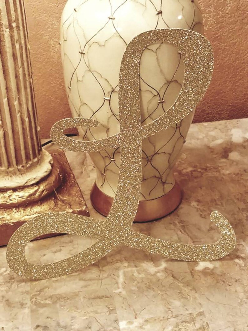 Large GLITTER letters for backdrop or banner 11.5 | Etsy