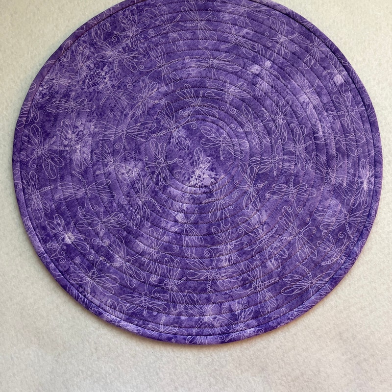 Purple Placemats - Etsy