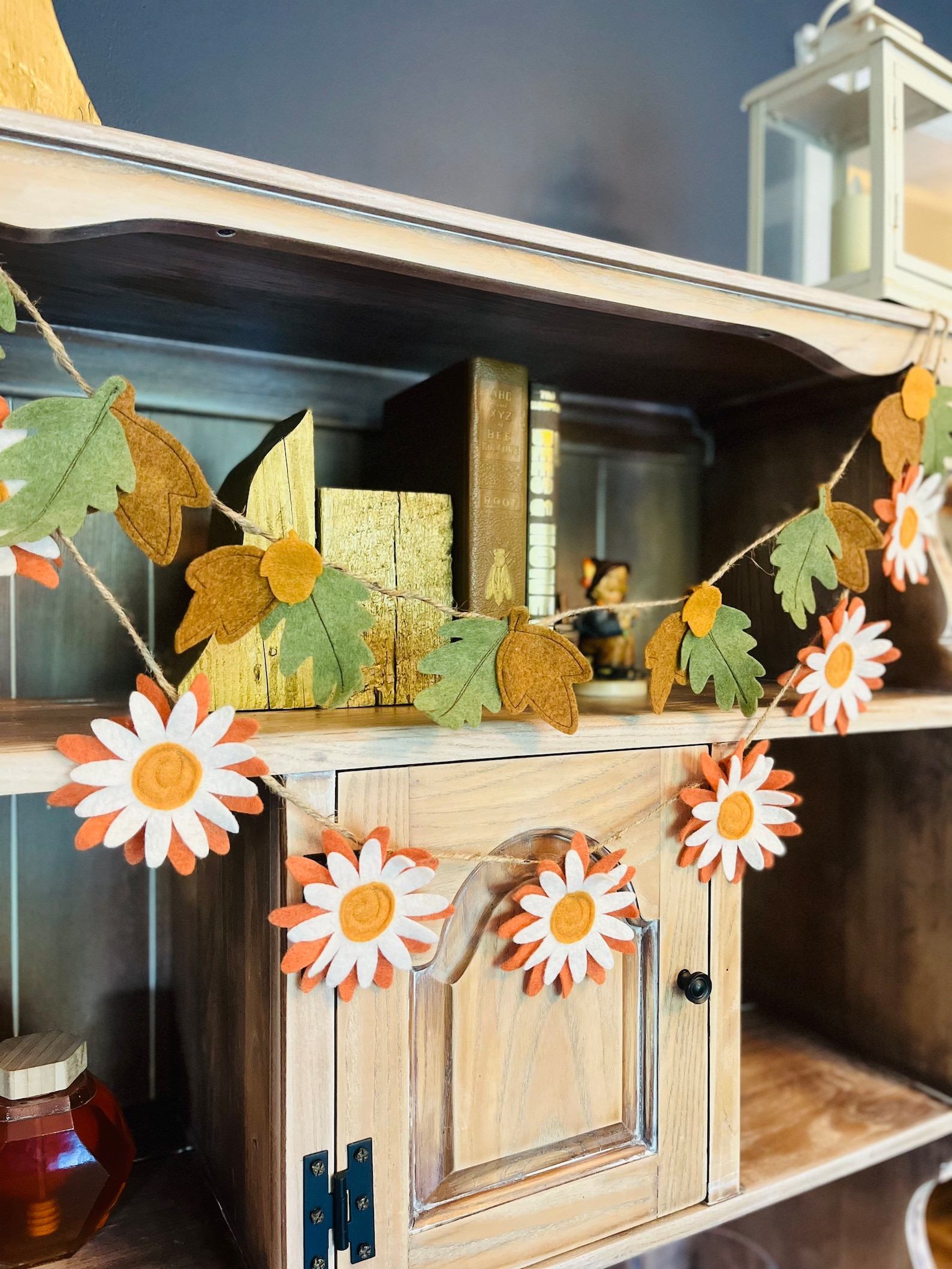 Fall Leaf Acorn Garland - Etsy