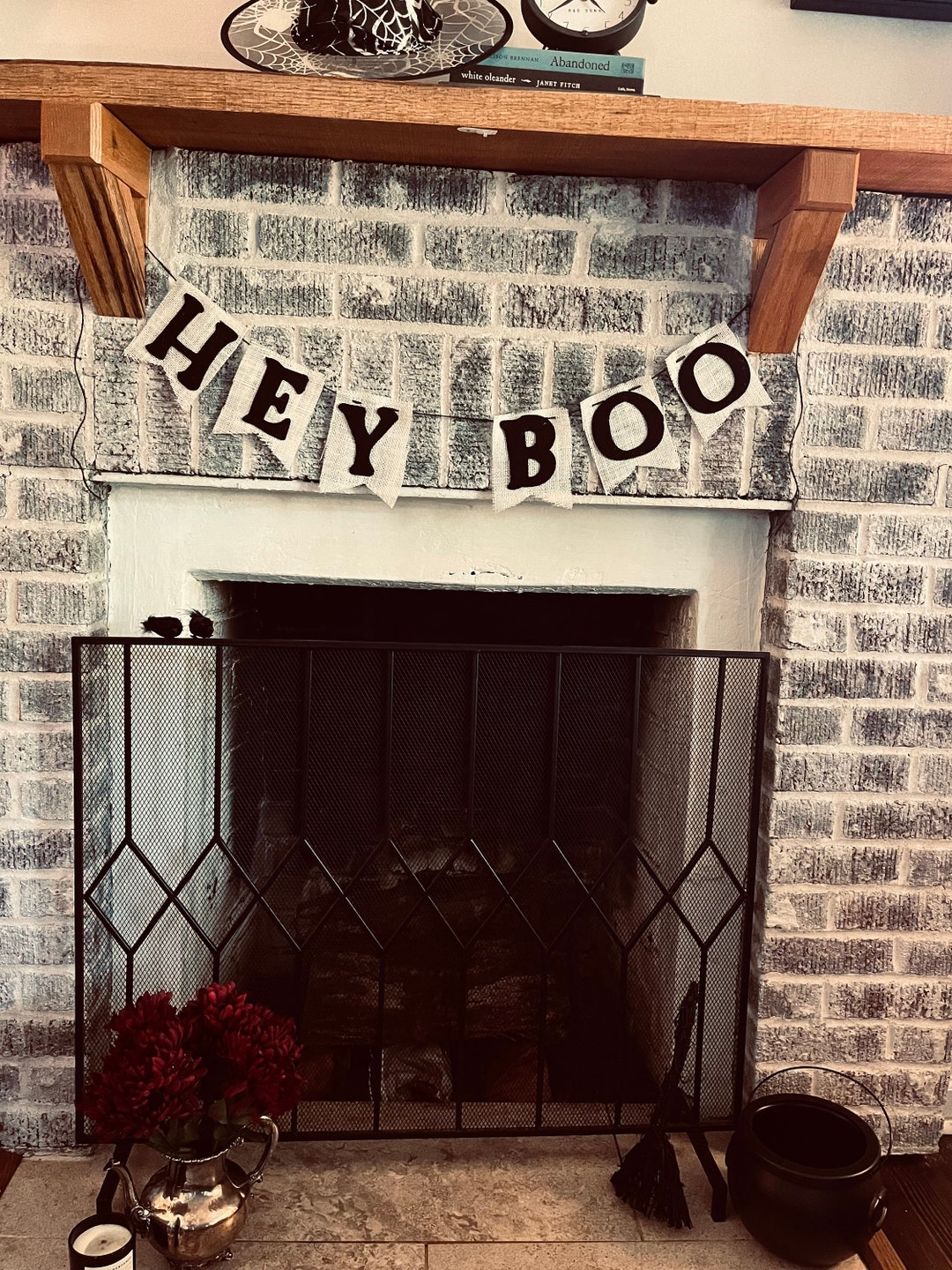 Halloween Garland // Hocus Pocus // Hey Boo - Etsy