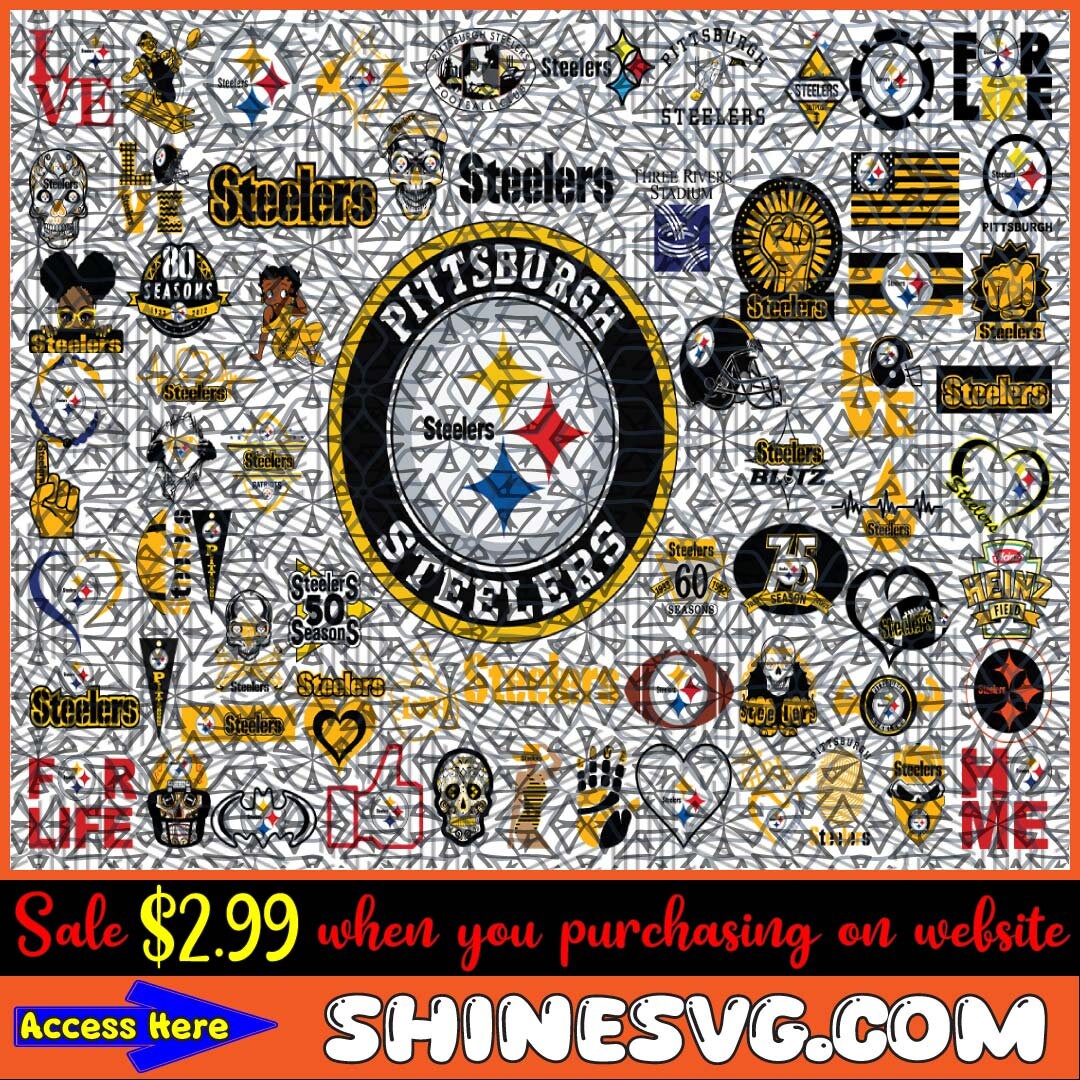 Pittsburgh-steelers-svg Bundle, Clipart, Cutting File, N F L Teams, N ...