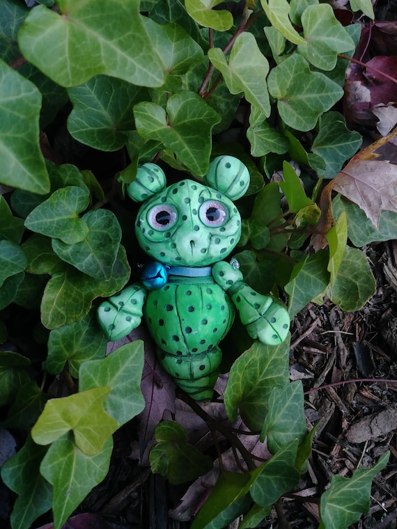 Cute Cactus Creature Monster Potted Plant | Etsy
