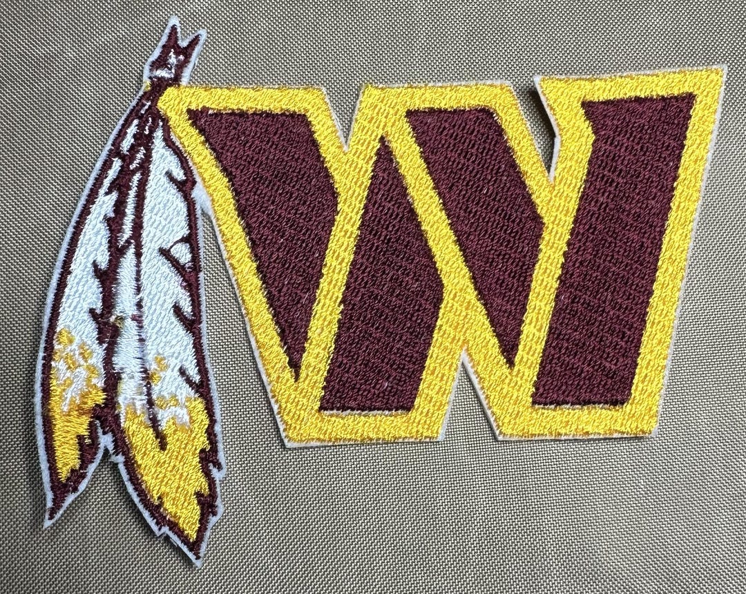 NFL Washington Commanders Logo Sewn/iron on Patches 6.67" X 5.18" - Etsy