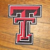 Texas Tech Red Raiders TTU Car Decal Vinyl Decal University Monogram ...