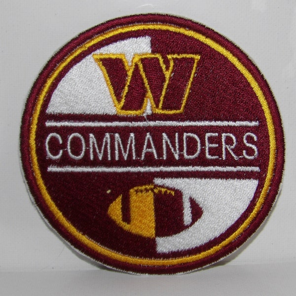 Iron on Washington Commanders - Etsy