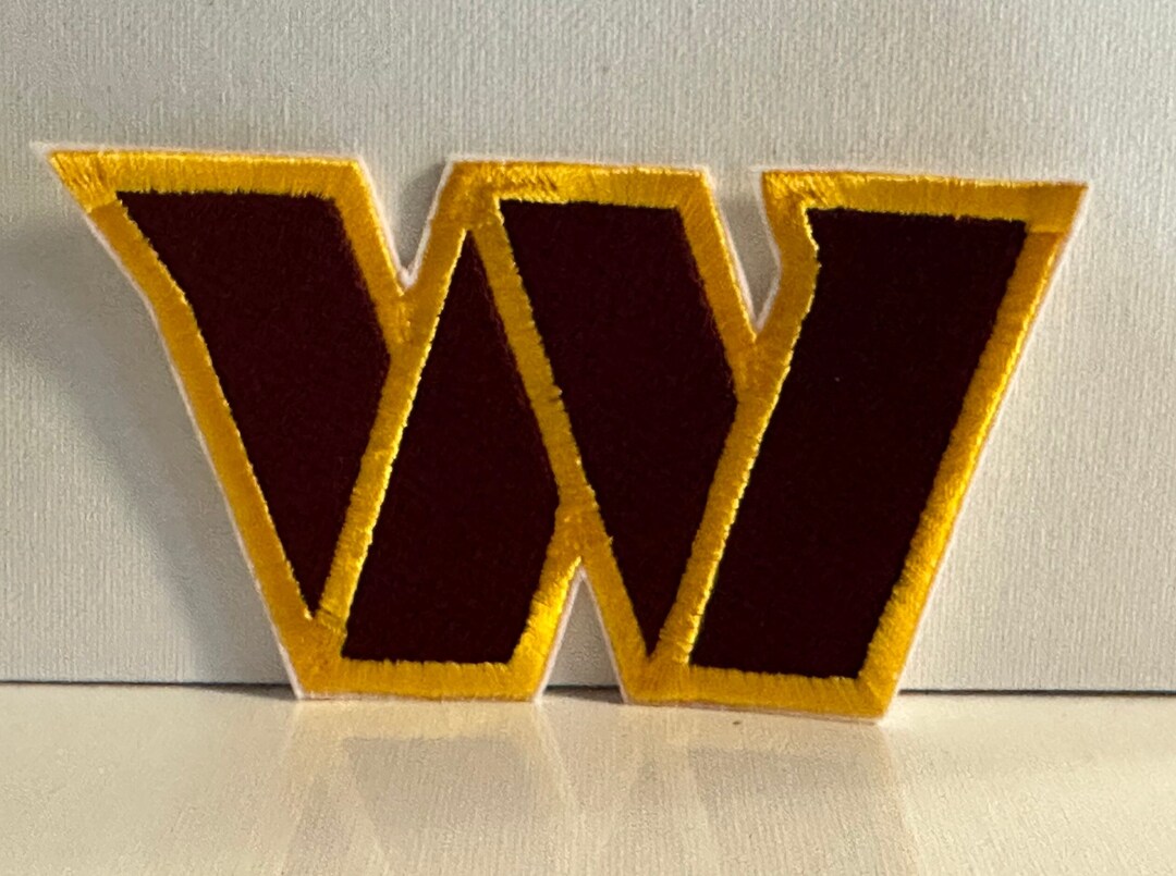 NFL Washington Commanders New 2022 W Logo Sewn/iron on Patches - Etsy