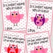 Owl Valentines for Students, Student Valentines, Classroom Valentines ...