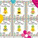 Kids Printable Pineapple Valentine's Day Cards, Student Valentine Cards ...