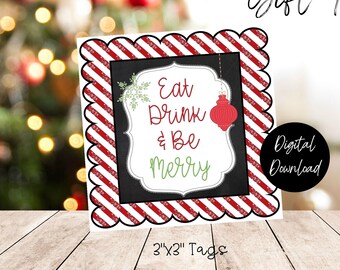 Eat Drink and Be Merry - Etsy