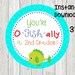 Last Day of School Student Gift Tags, O-fish-ally a 2nd Grader, End of ...