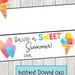 Have a Sweet Summer Candy Bag Topper-school Printables-end of Year ...