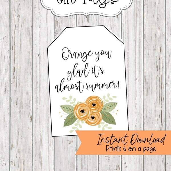 Orange You Glad - Etsy