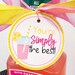 You're Simply the Best Gift Tags for Teachers or Parents - Etsy