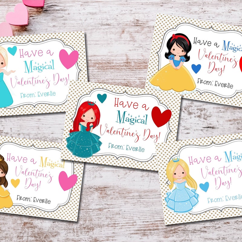 Princess Valentines - Etsy